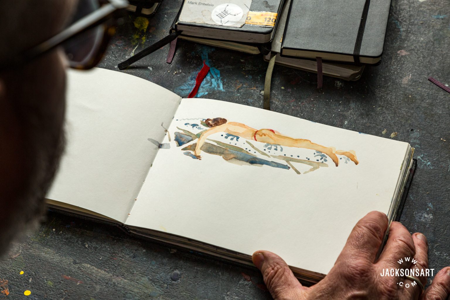 Inside the Sketchbook of Mark Entwisle - Jackson's Art Blog
