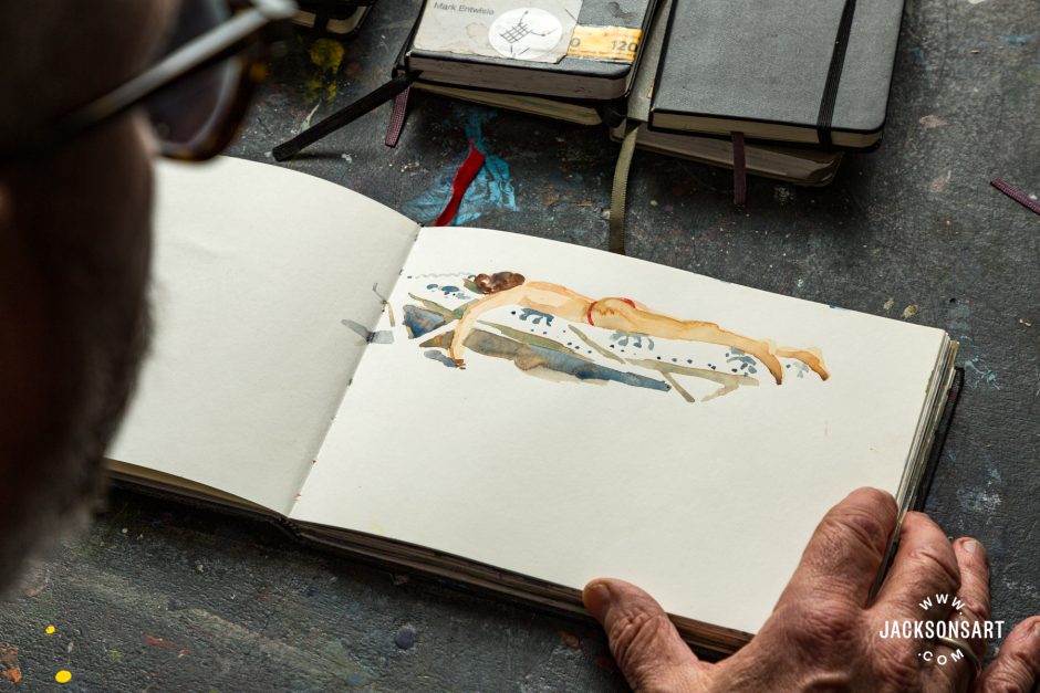 Inside the Sketchbook of Mark Entwisle - Jackson's Art Blog