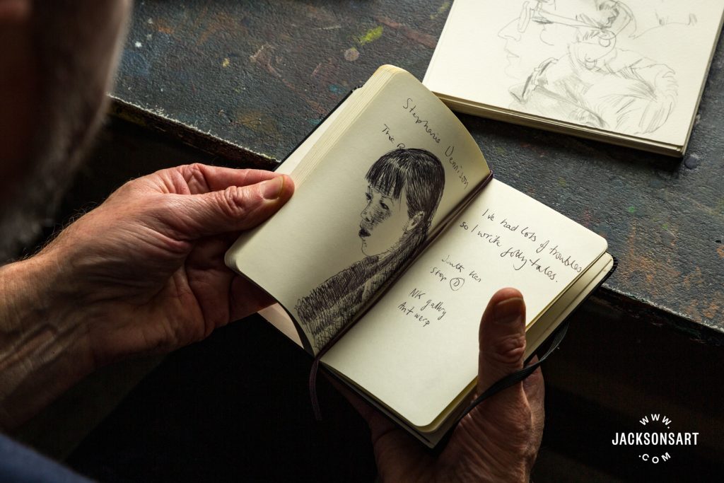 Inside the Sketchbook of Mark Entwisle - Jackson's Art Blog