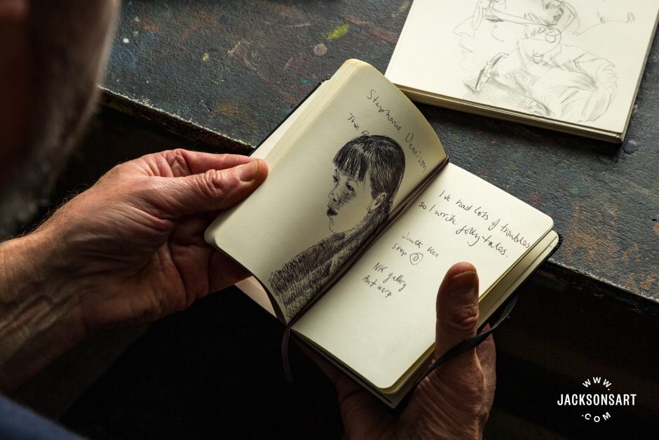 Inside the Sketchbook of Mark Entwisle - Jackson's Art Blog