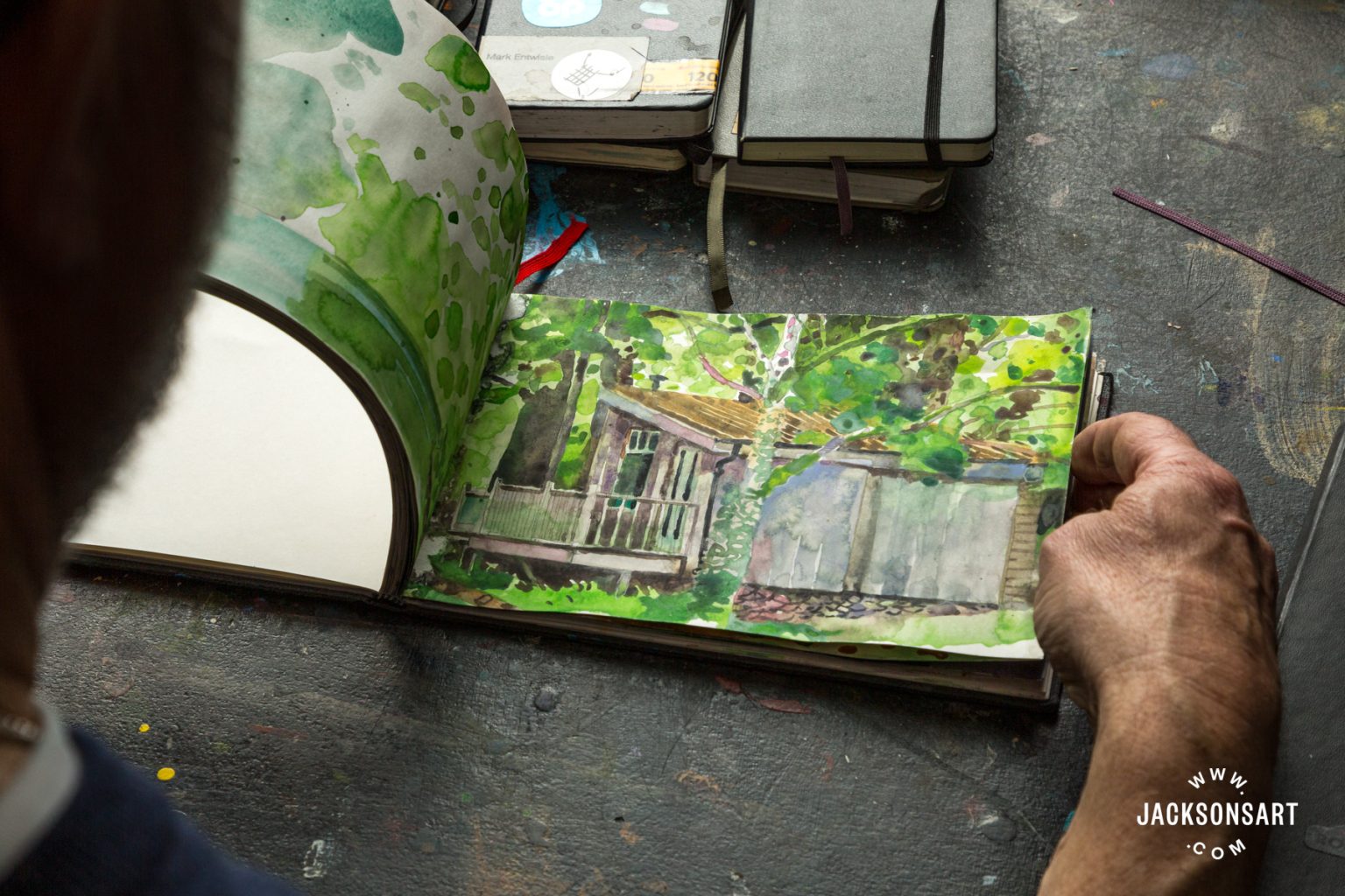 Inside the Sketchbook of Mark Entwisle - Jackson's Art Blog