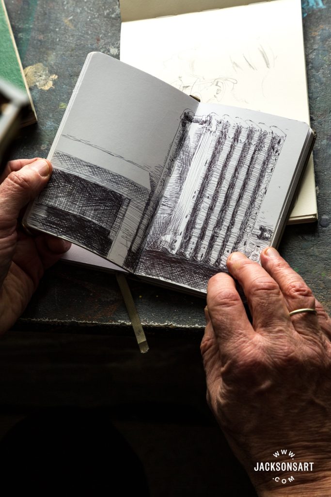 Inside the Sketchbook of Mark Entwisle - Jackson's Art Blog