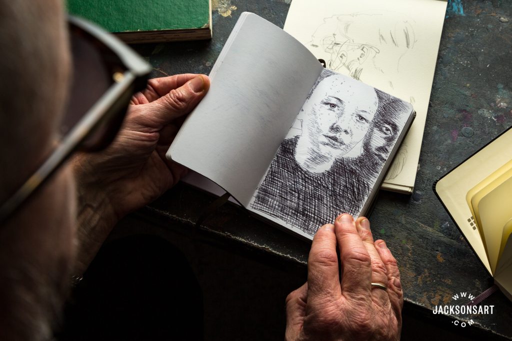 Inside the Sketchbook of Mark Entwisle - Jackson's Art Blog