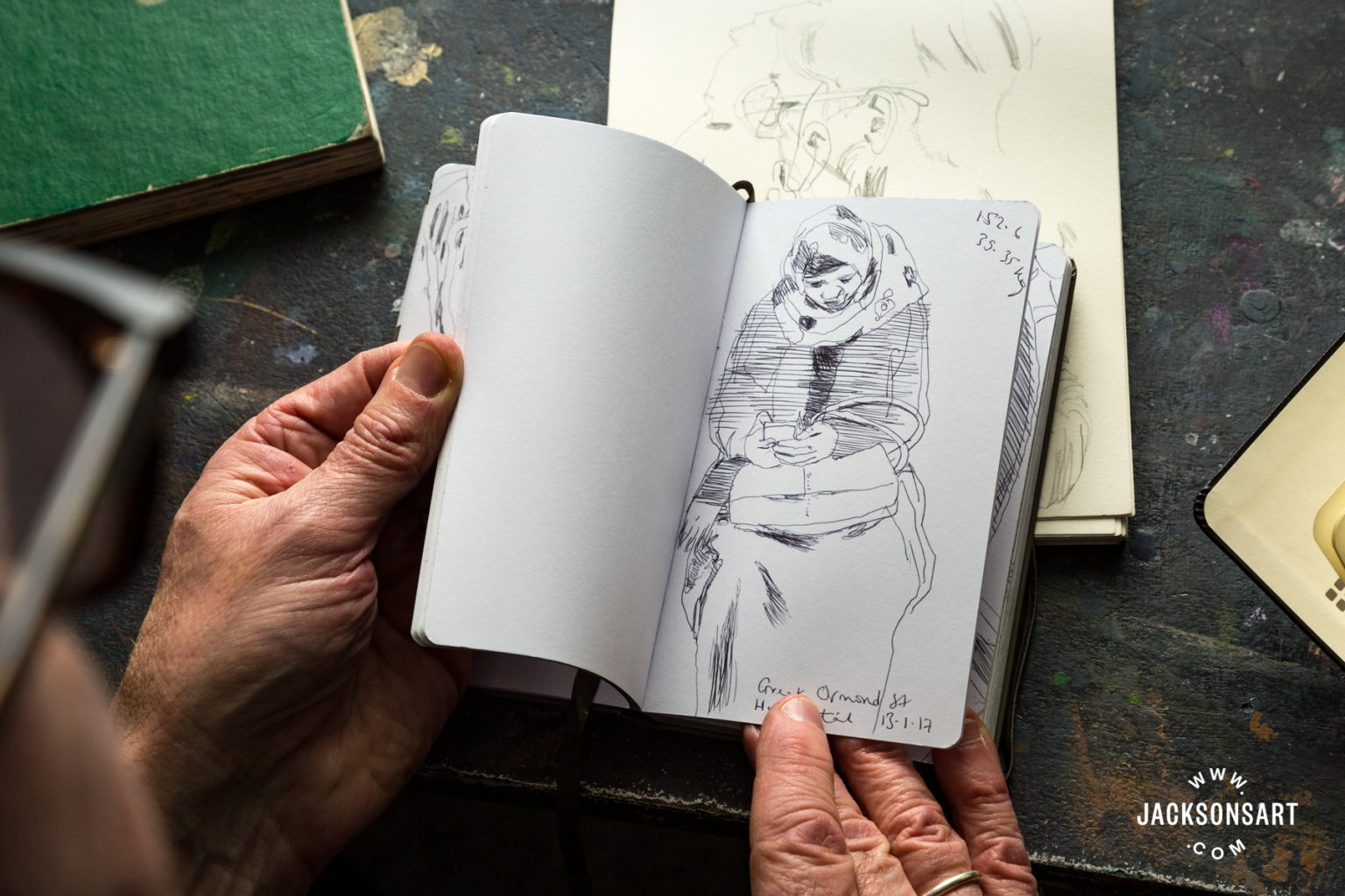 Inside the Sketchbook of Mark Entwisle - Jackson's Art Blog