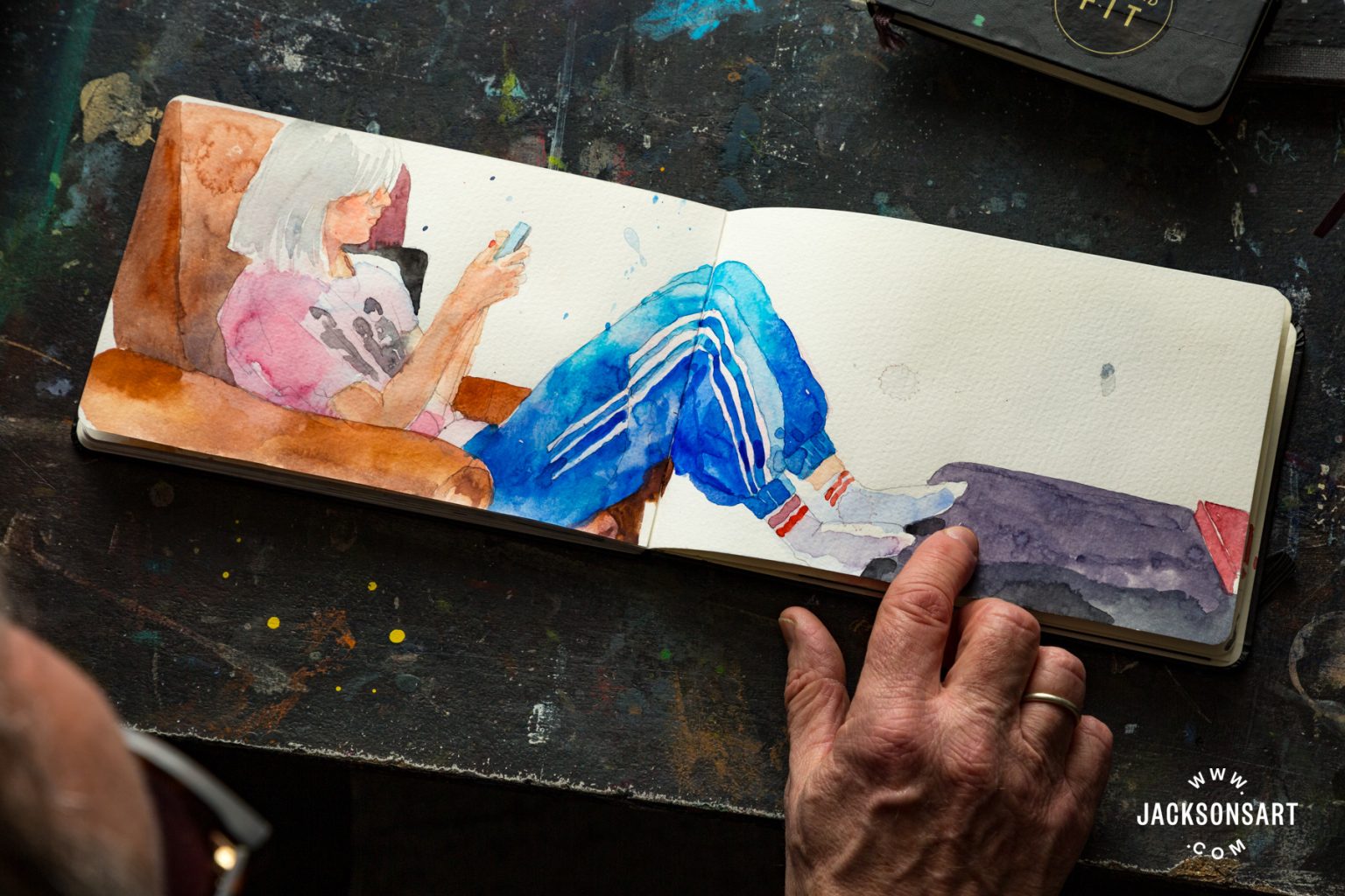 Inside the Sketchbook of Mark Entwisle - Jackson's Art Blog