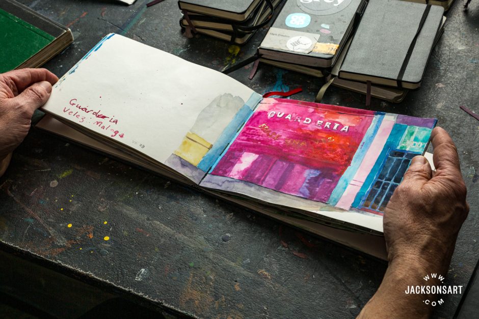 Inside the Sketchbook of Mark Entwisle - Jackson's Art Blog