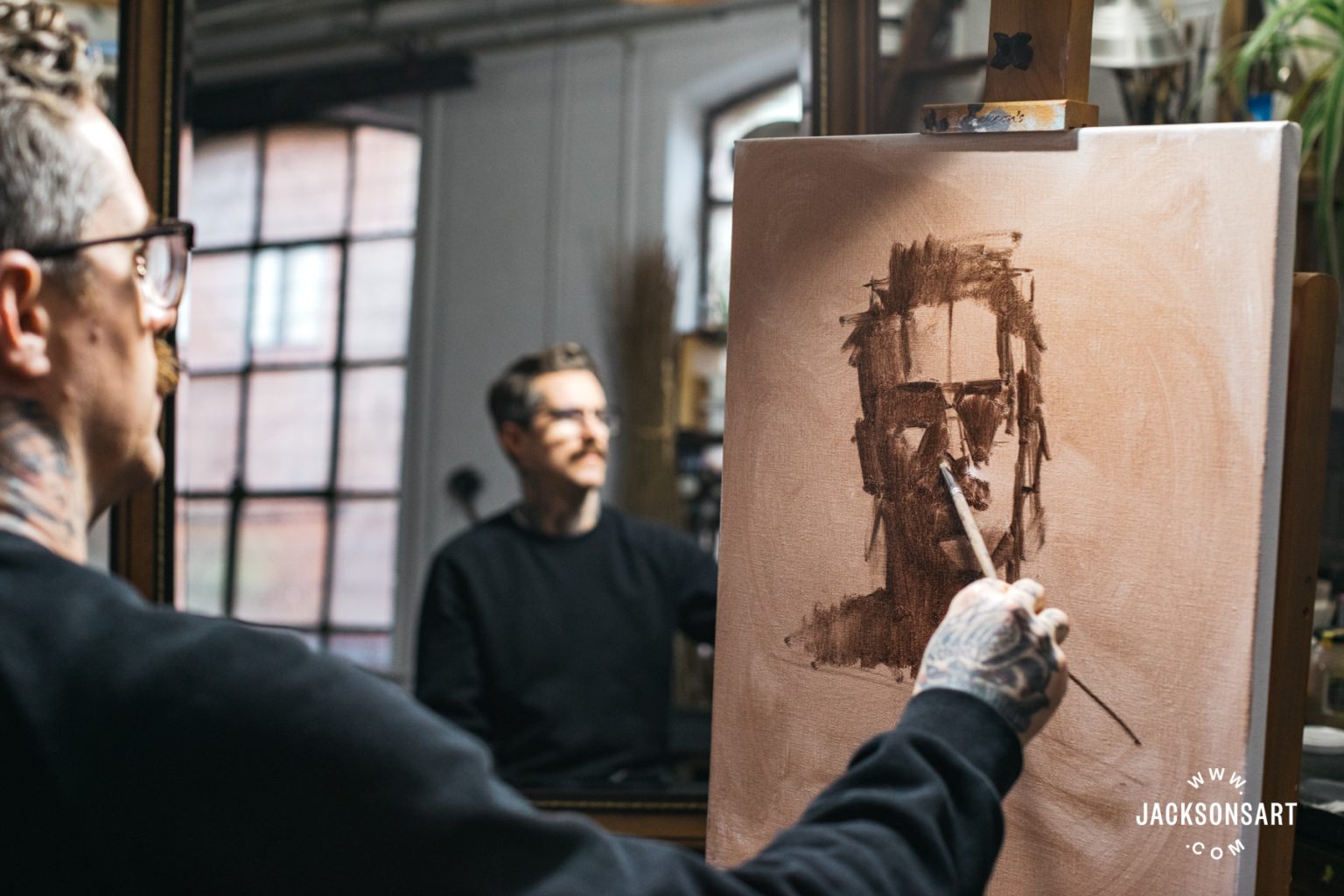 A Guide to Painting a Self-Portrait From Life - Jackson's Art Blog