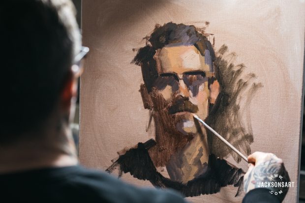 A Guide to Painting a Self-Portrait From Life - Jackson's Art Blog