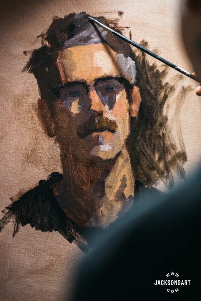 A Guide to Painting a Self-Portrait From Life - Jackson's Art Blog