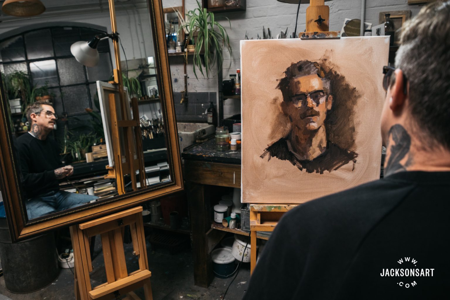 A Guide to Painting a Self-Portrait From Life - Jackson's Art Blog