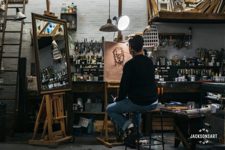 A Guide to Painting a Self-Portrait From Life - Jackson's Art Blog