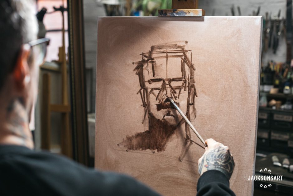 A Guide to Painting a Self-Portrait From Life - Jackson's Art Blog
