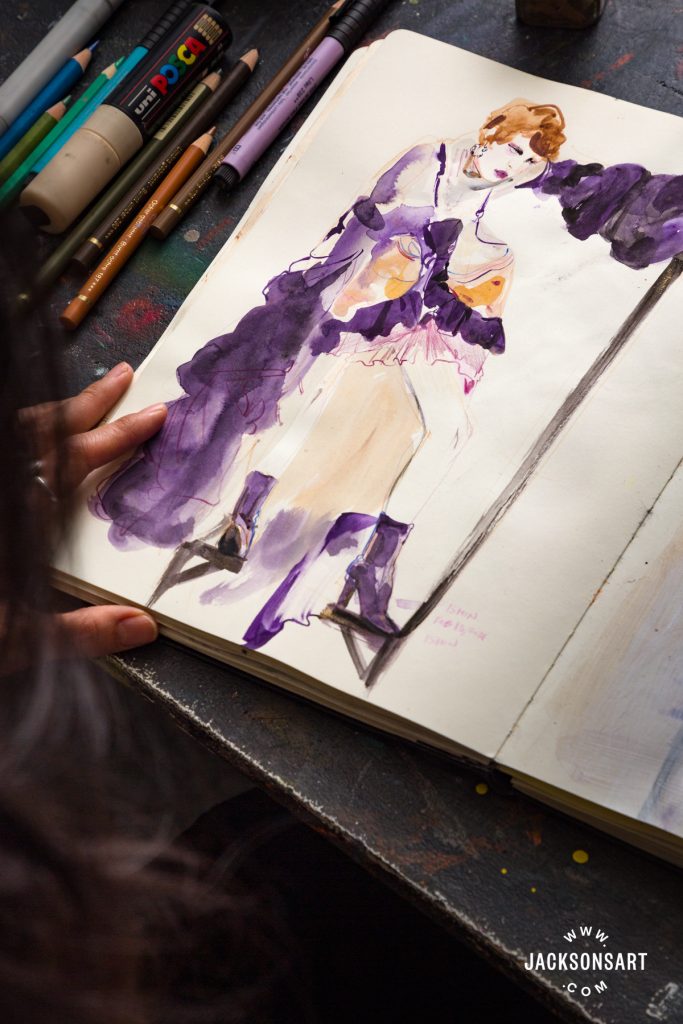 Inside the Sketchbook of Connie Lim - Jackson's Art Blog