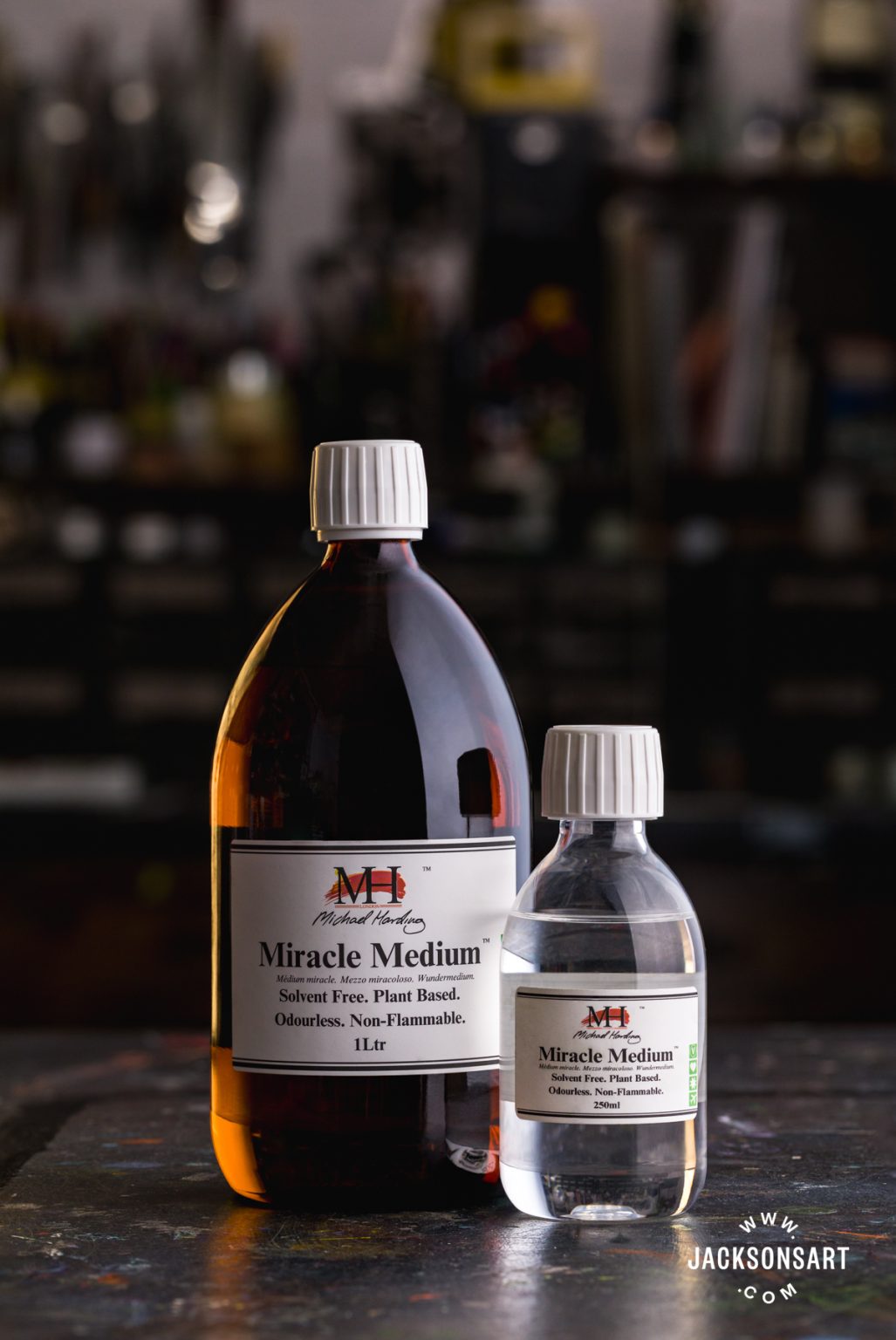 Michael Harding Explains His New Miracle Medium - Jackson's Art Blog