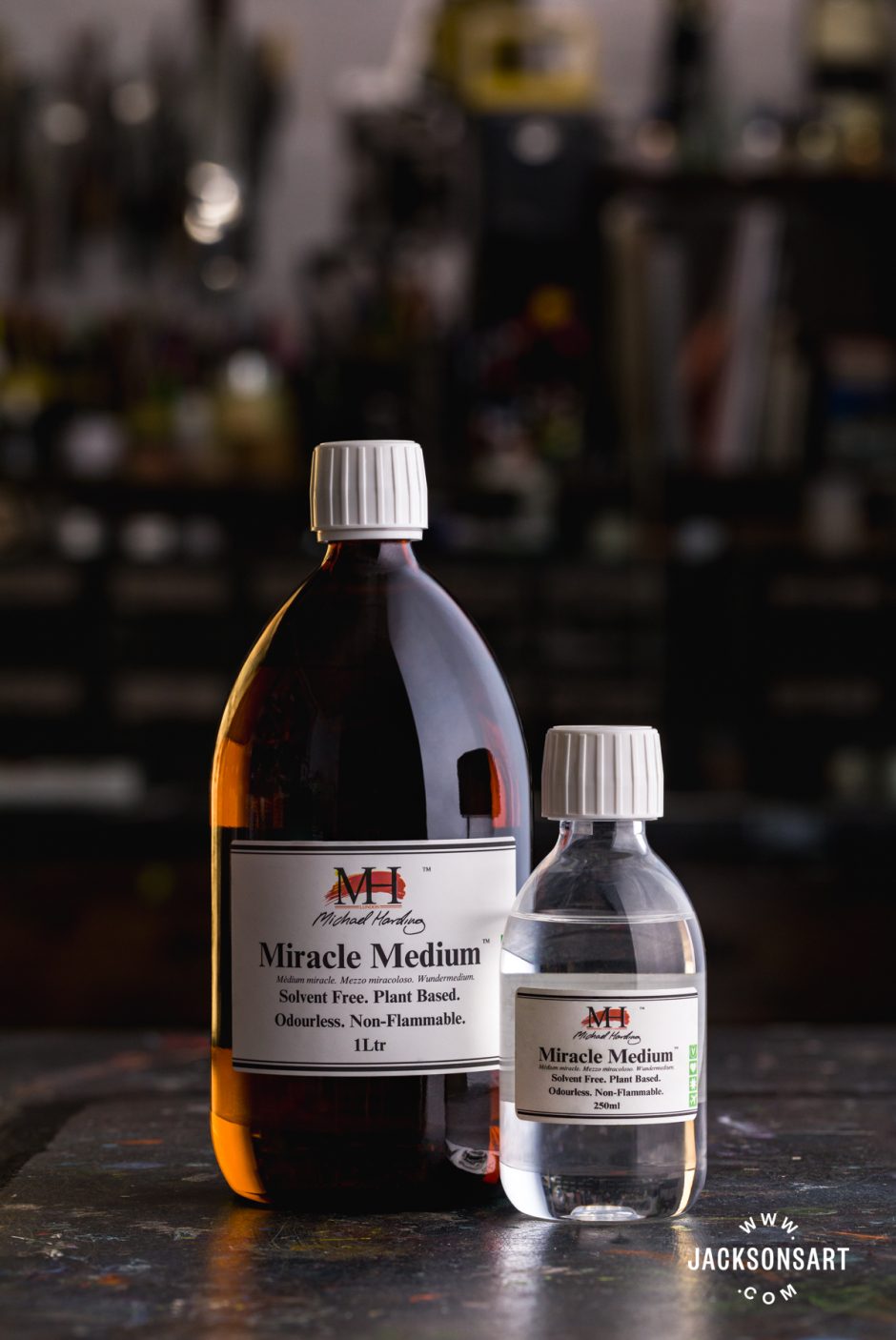 Michael Harding Explains His New Miracle Medium - Jackson's Art Blog