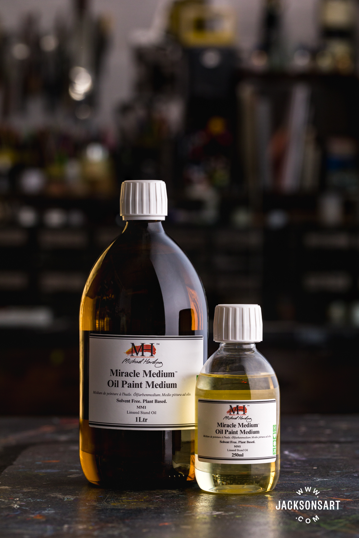 Michael Harding Explains His New Miracle Medium - Jackson's Art Blog