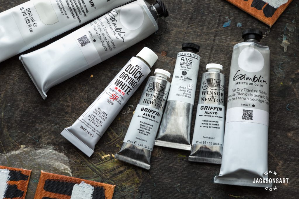 Which Titanium White Oil Paint Dries the Fastest? - Jackson's Art Blog