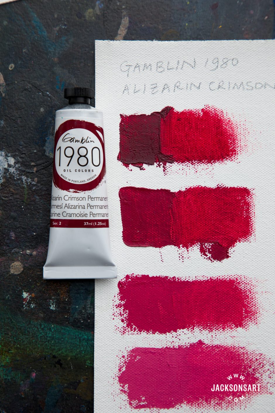 A Closer Look At Gamblin Colour Changes - Jackson's Art Blog