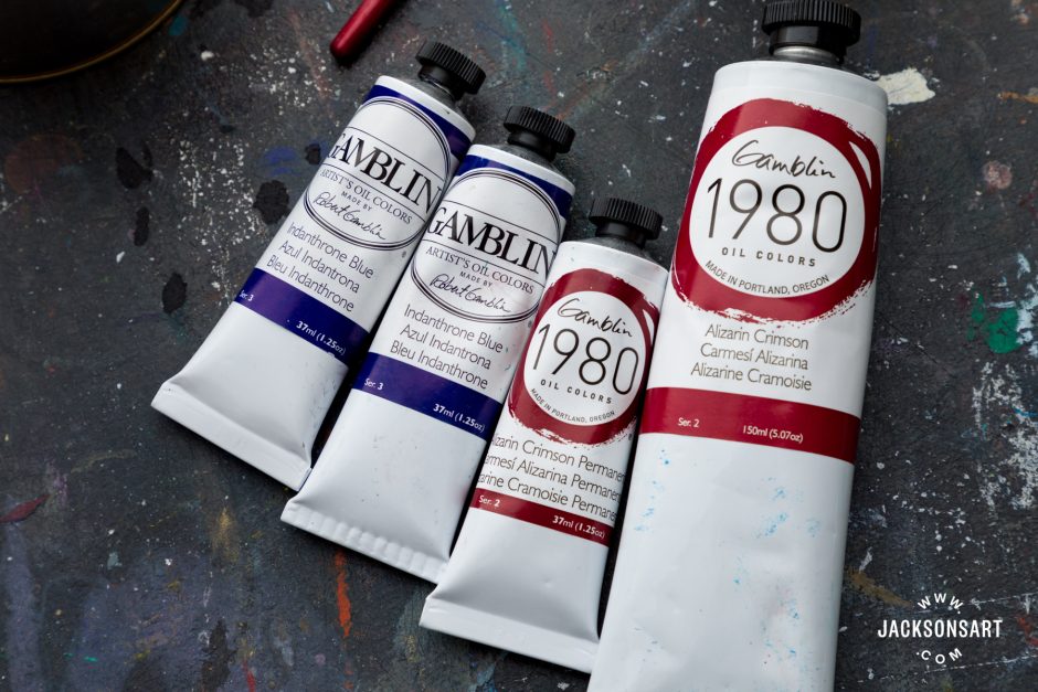 A Closer Look At Gamblin Colour Changes - Jackson's Art Blog