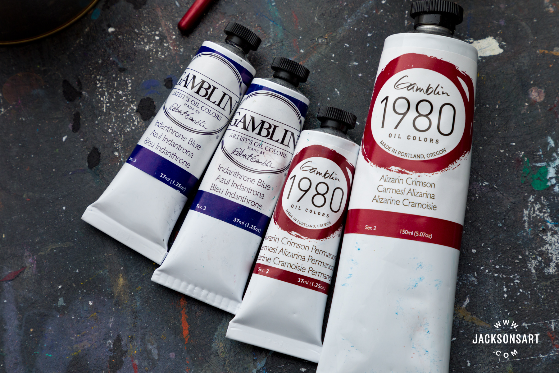 A Closer Look At Gamblin Colour Changes - Jackson's Art Blog