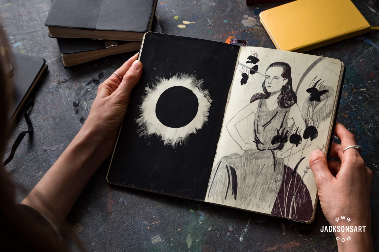 Inside the Sketchbook of Luisa Rivera - Jackson's Art Blog