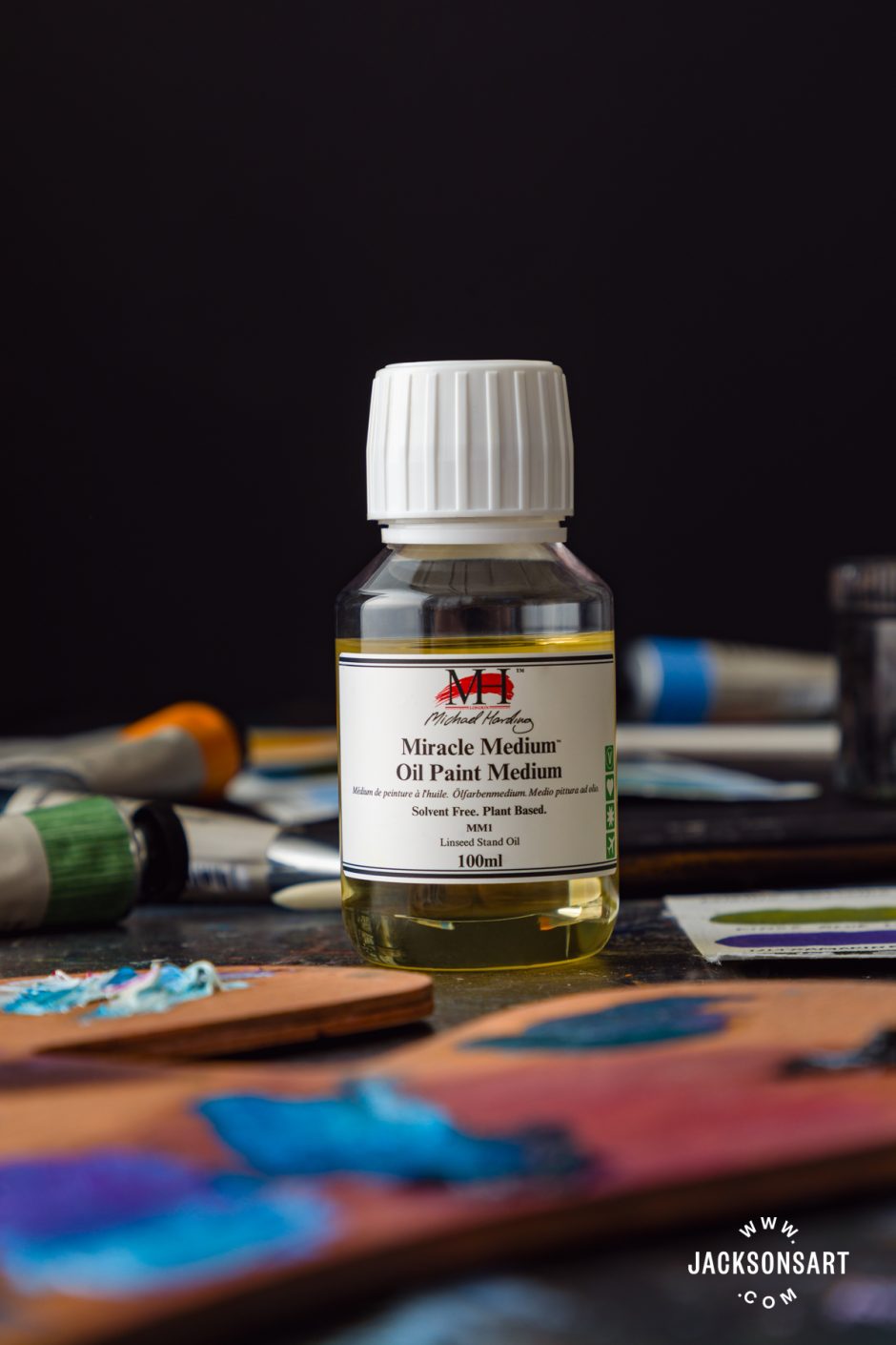 Non-Toxic Oil Painting With Michael Harding Miracle Medium - Jackson's ...
