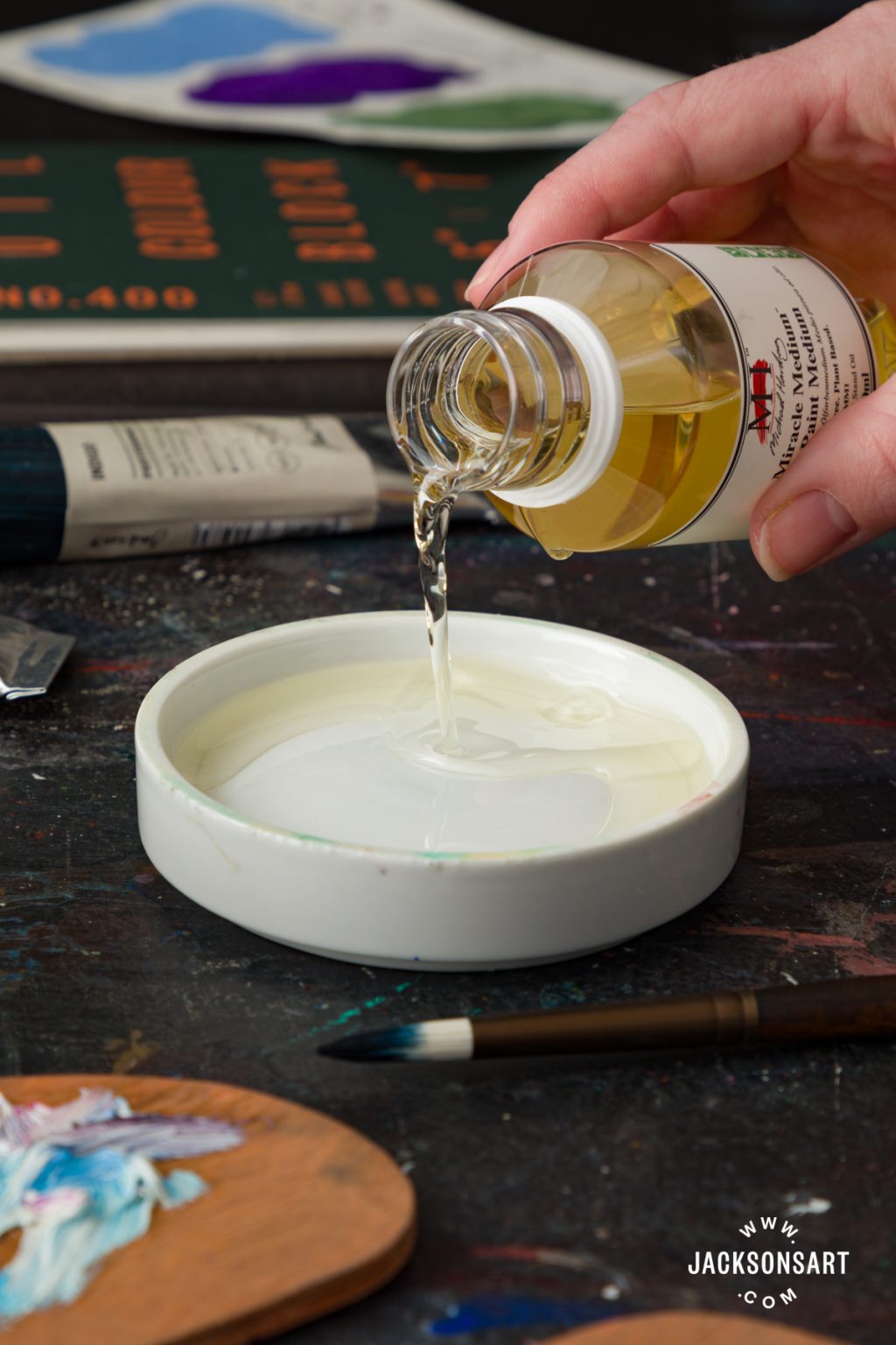 Non-Toxic Oil Painting With Michael Harding Miracle Medium - Jackson's ...