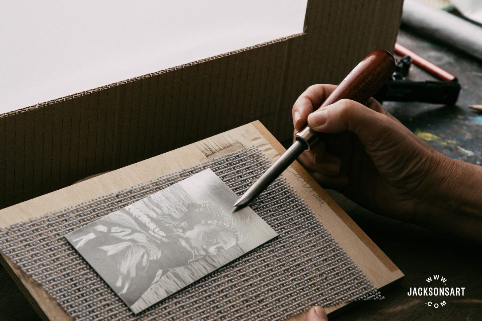 Introduction to Mezzotint Printmaking - Jackson's Art Blog