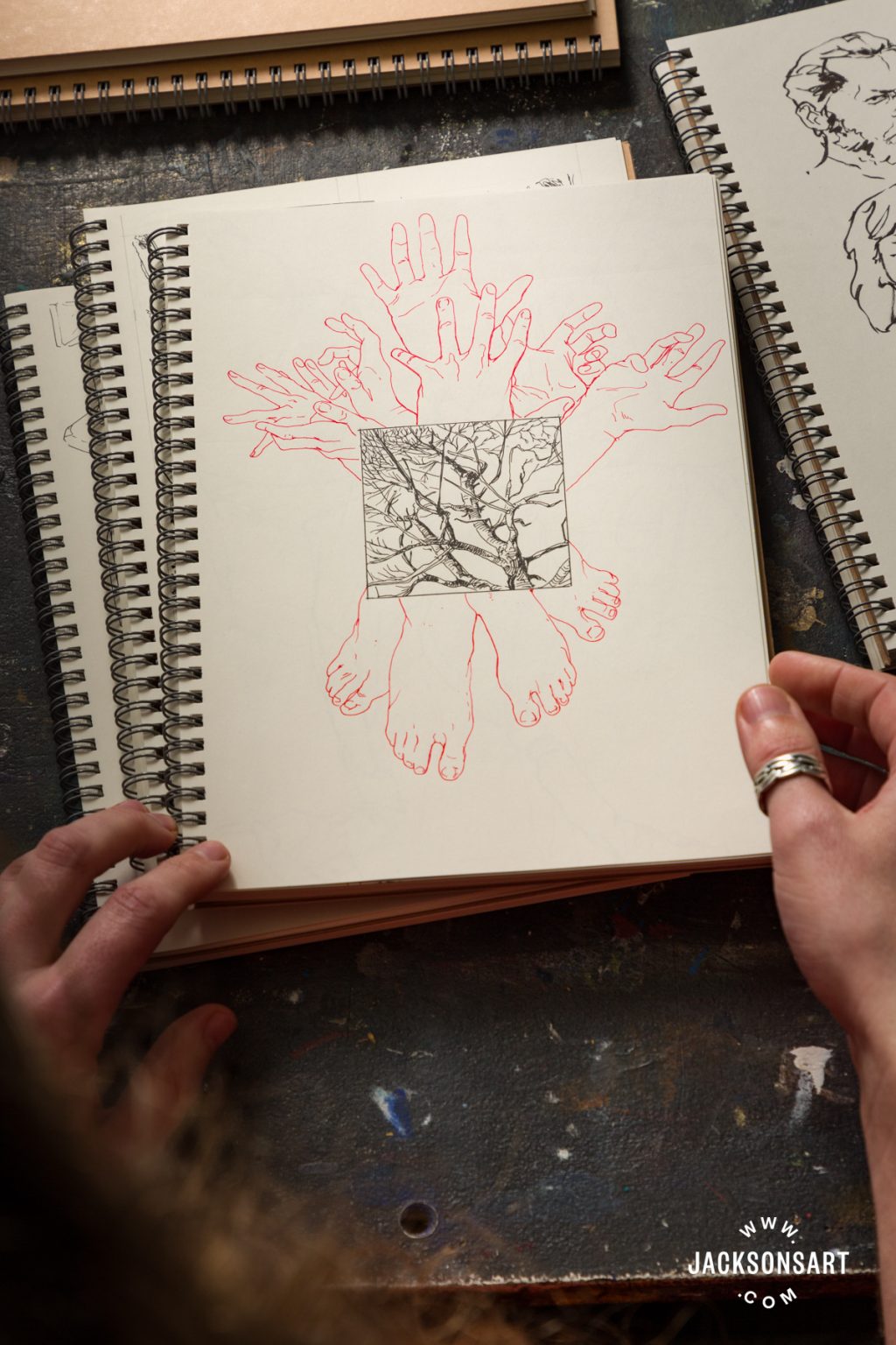 Inside the Sketchbook of Alexander Stanton - Jackson's Art Blog