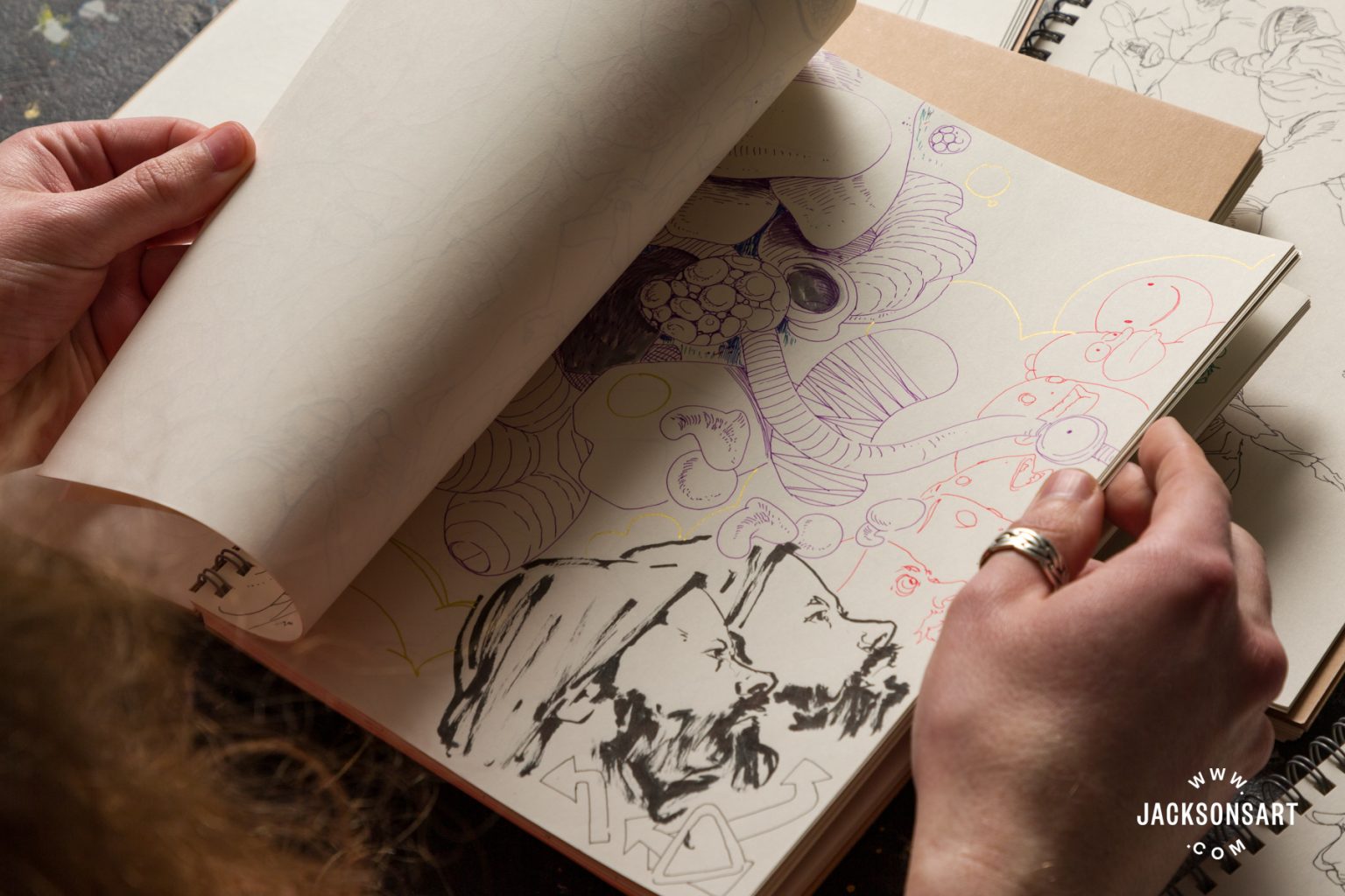 Inside the Sketchbook of Alexander Stanton - Jackson's Art Blog