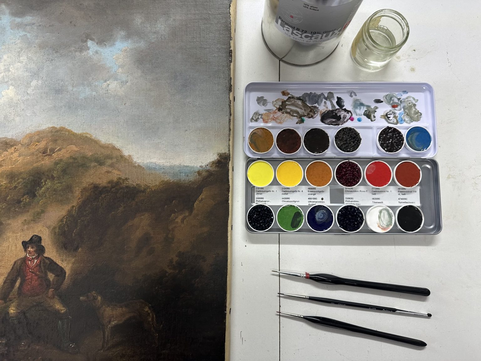 Fine Art Restoration with James Bloomfield - Jackson's Art Blog