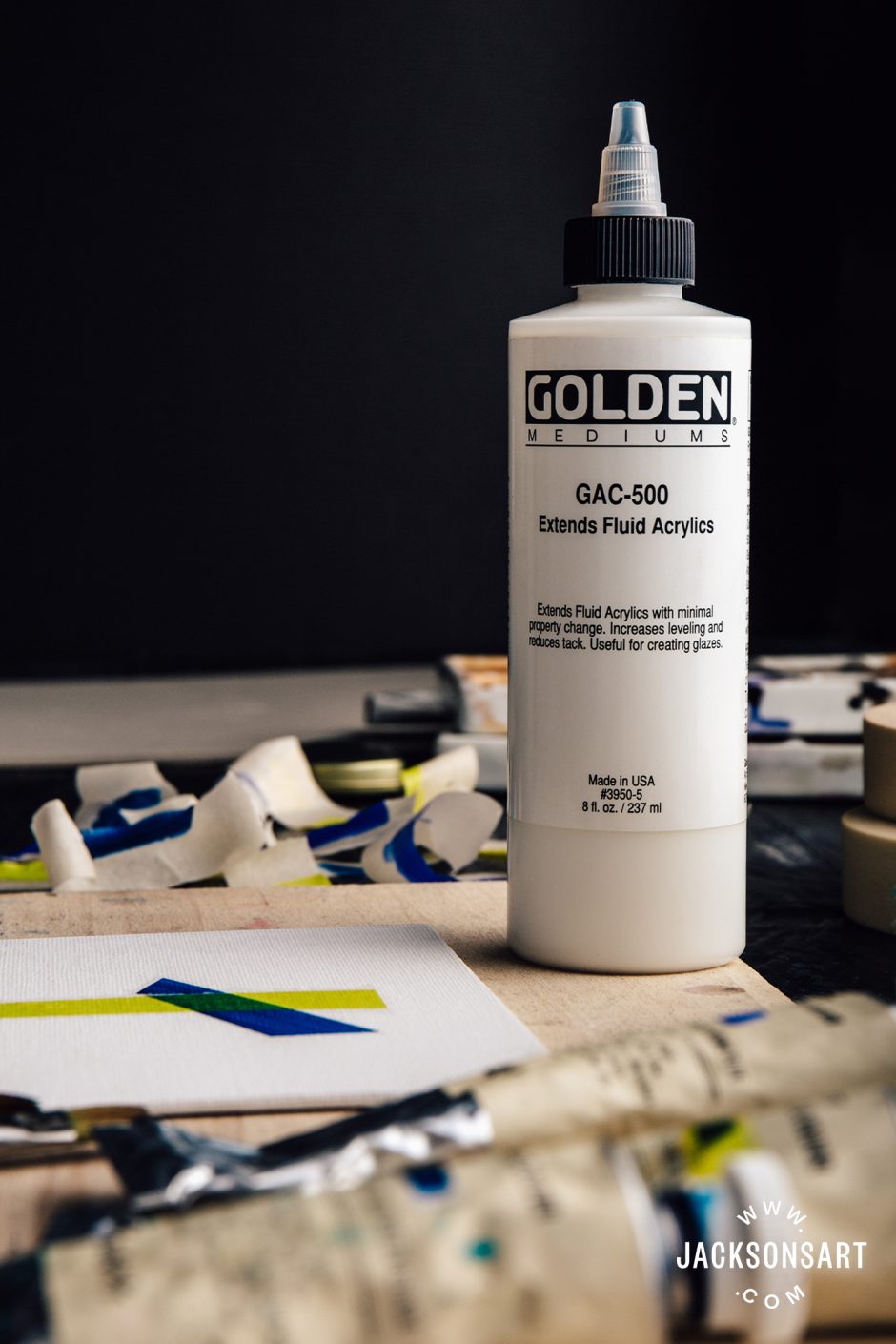 The Story of Golden Heavy Body Acrylic Paint - Jackson's Art Blog