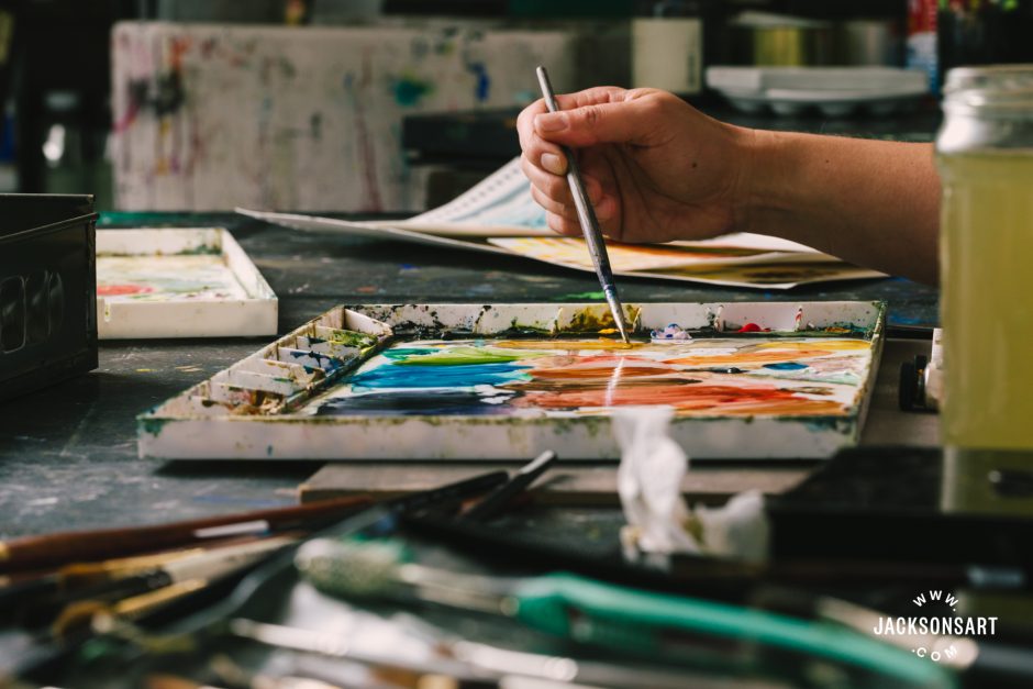 Recreating the Colour Palette of Eric Ravilious - Jackson's Art Blog