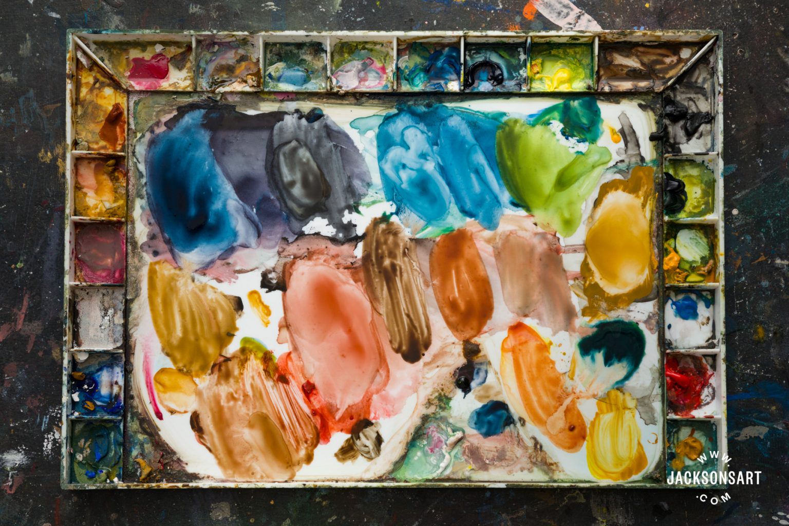 Recreating the Colour Palette of Eric Ravilious - Jackson's Art Blog