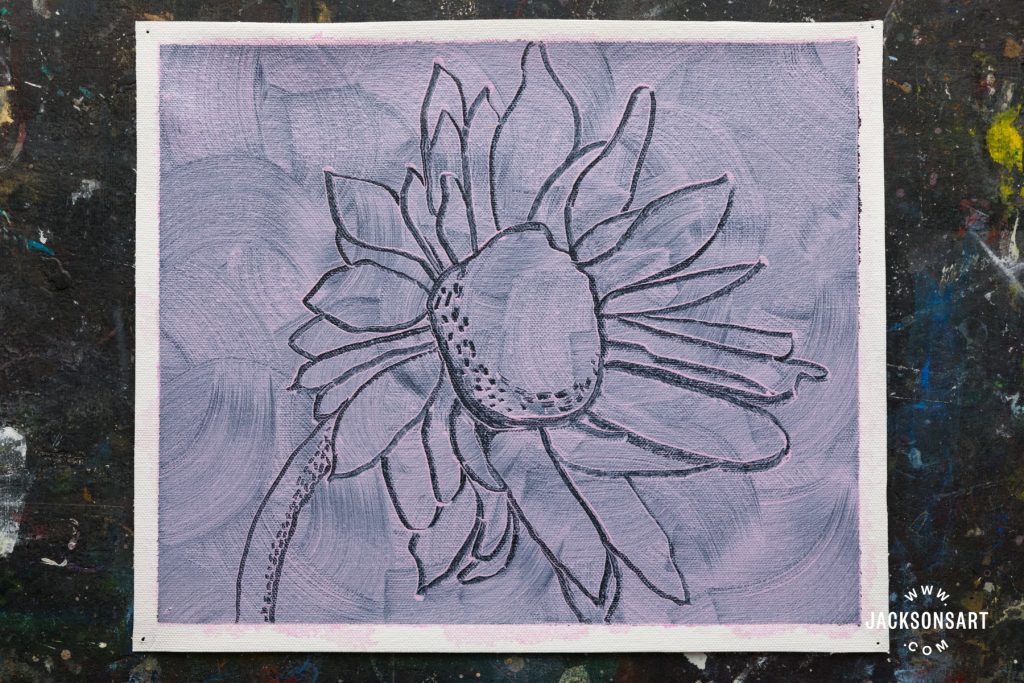 Using Black Gesso for Depth in Your Painting - Jackson's Art Blog