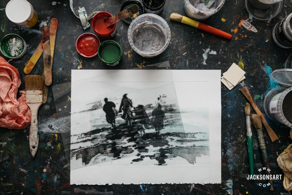 Introduction to Carborundum Printing - Jackson's Art Blog