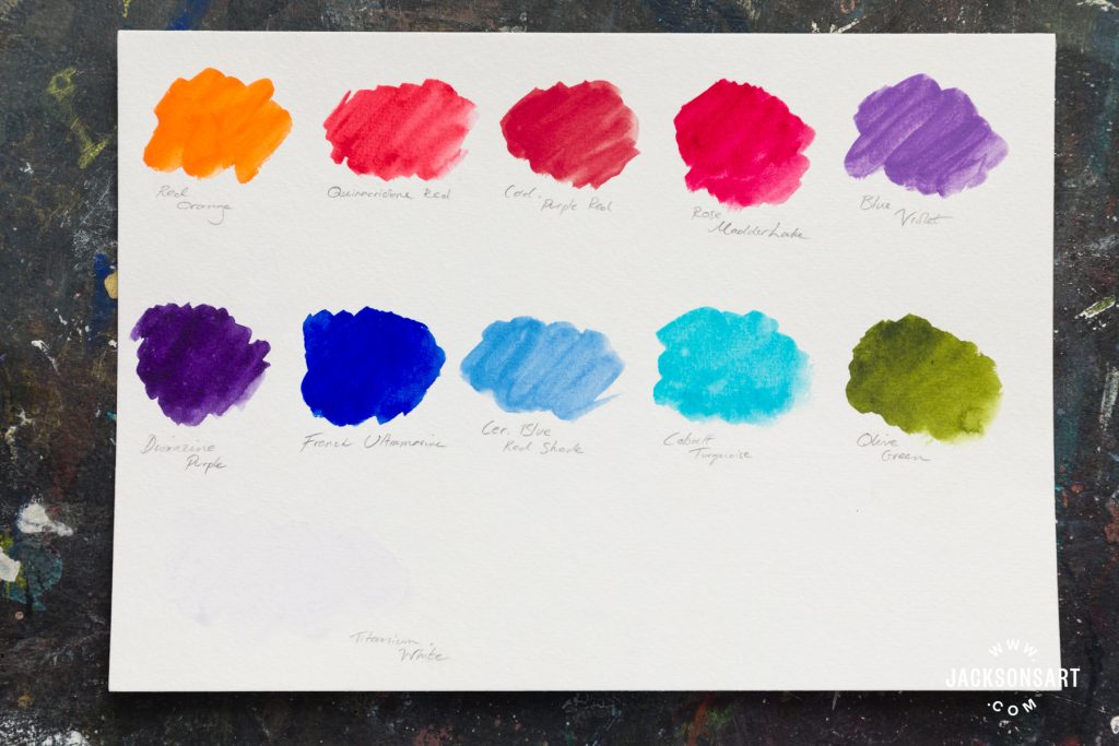 New Colours Added to Jackson’s Artist Watercolour Range - Jackson's Art ...