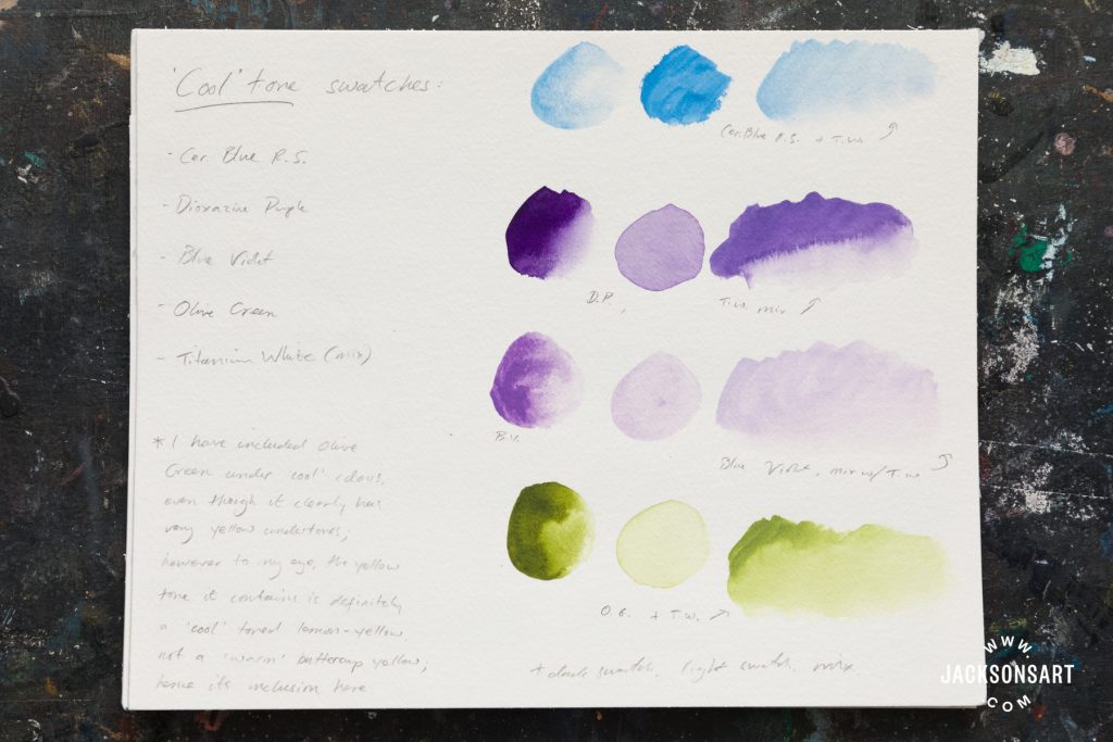 New Colors in Jackson’s Artist Watercolour Vary - Artshow24