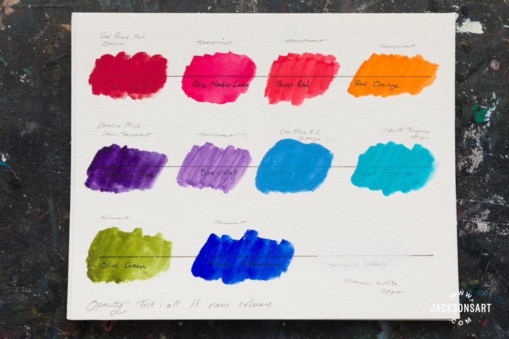 New Colours Added to Jackson’s Artist Watercolour Range - Jackson's Art ...