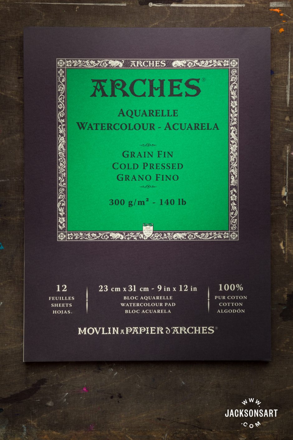 Arches Aquarelle: A Traditional Watercolour Paper - Jackson's Art Blog