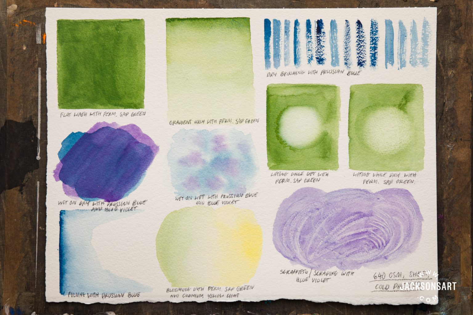 Arches Aquarelle: A Traditional Watercolour Paper - Jackson's Art Blog