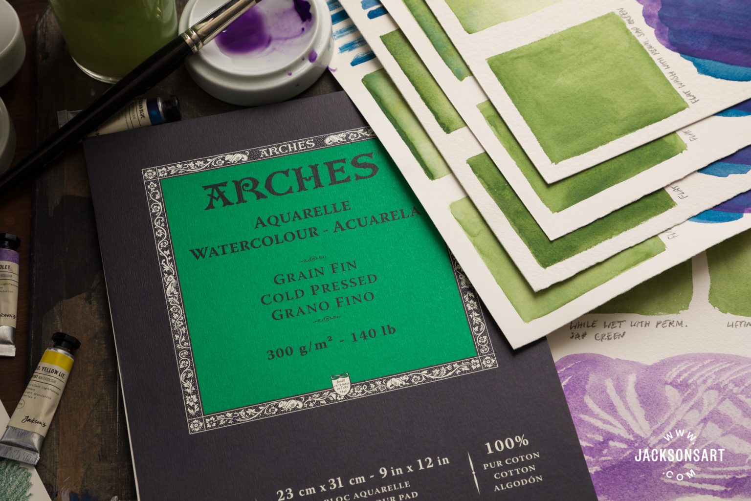 Understanding Watercolour Paper Textures: A Visual Guide - Jackson's ...