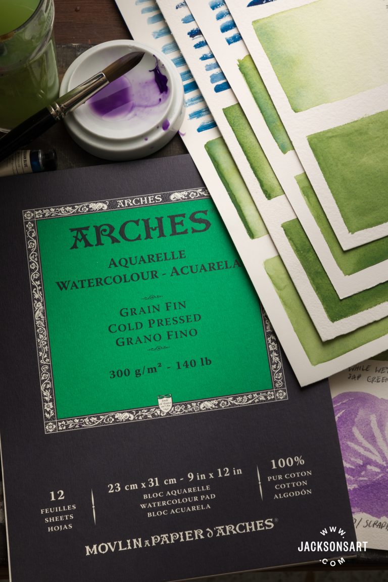 Arches Aquarelle: A Traditional Watercolour Paper - Jackson's Art Blog