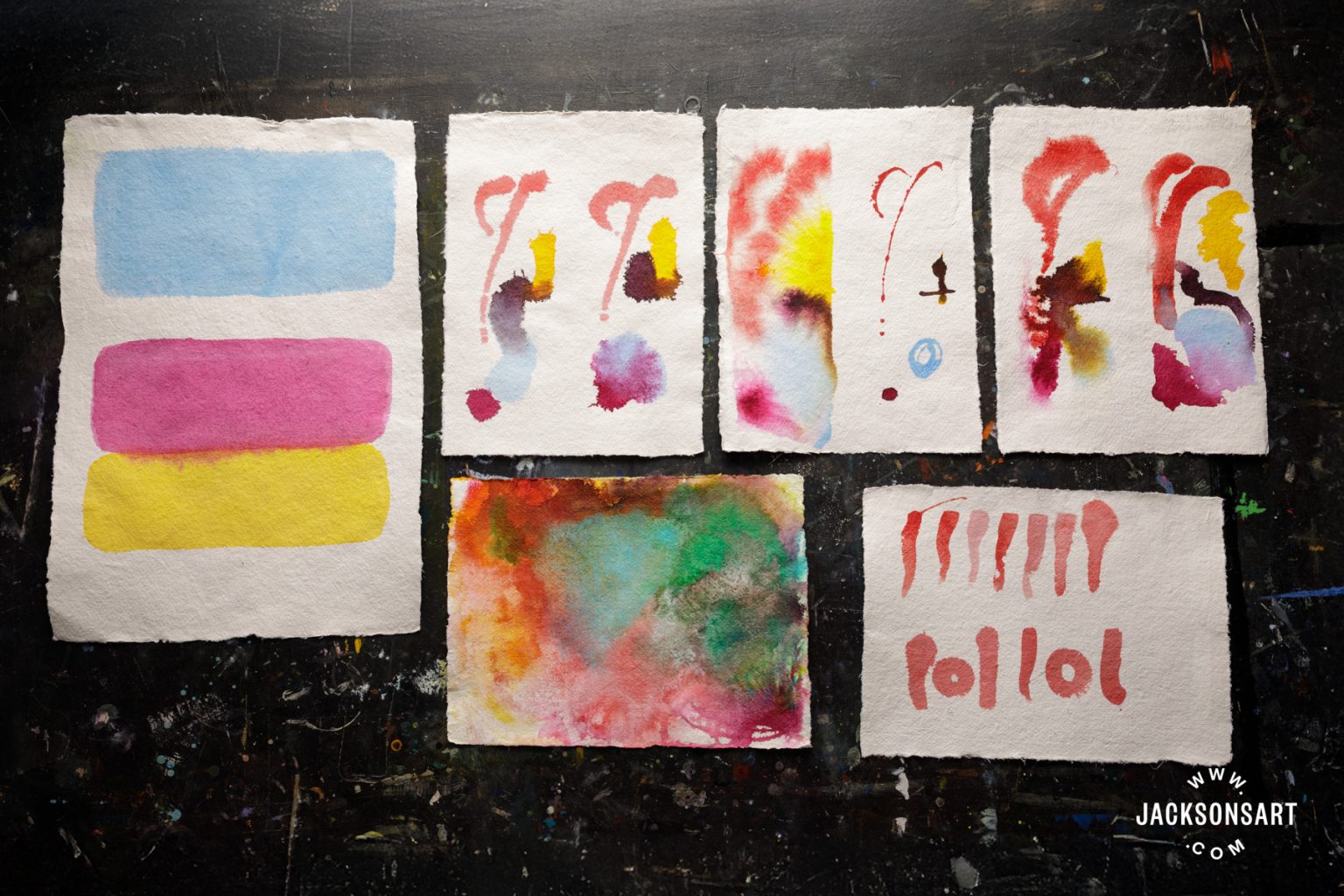 Acrylic Soak-Stain Painting: Preparation and Methods - Jackson's Art Blog