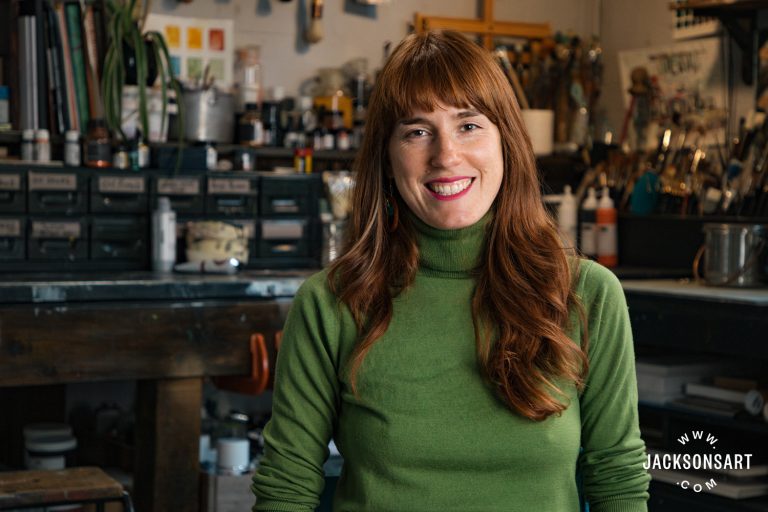 Pastels Came Out of the Blue, Says Sarah Bee PS - Jackson's Art Blog