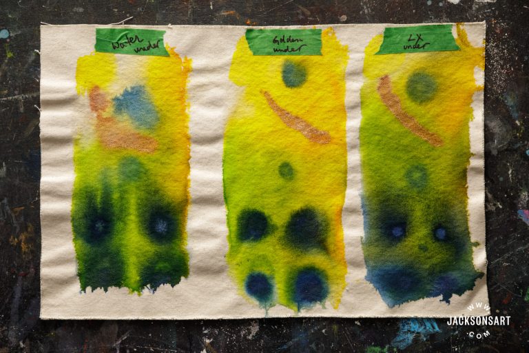Acrylic Soak-Stain Painting: Preparation and Methods - Jackson's Art Blog