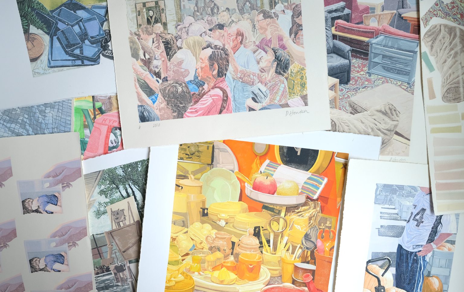 Daniel Howden: Layers of Momentum - Jackson's Art Blog