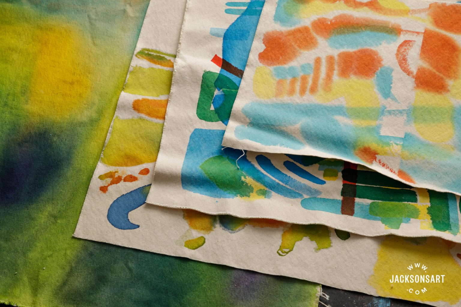 Acrylic Soak-Stain Painting: Preparation and Methods - Jackson's Art Blog