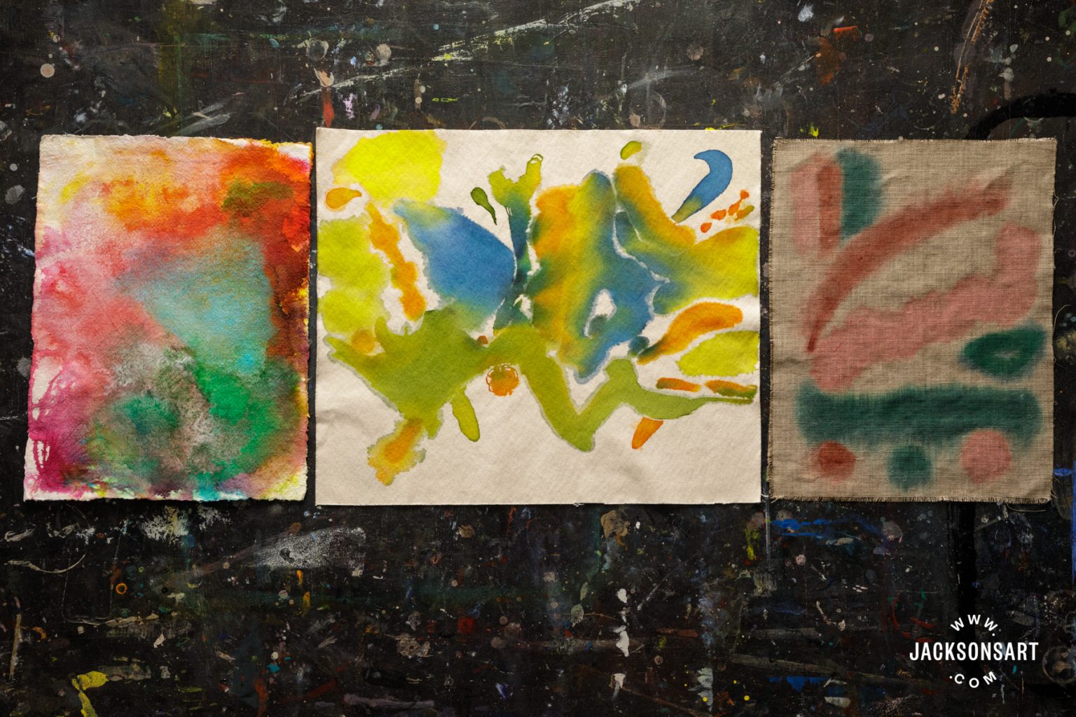 Acrylic Soak-Stain Painting: Preparation and Methods - Jackson's Art Blog