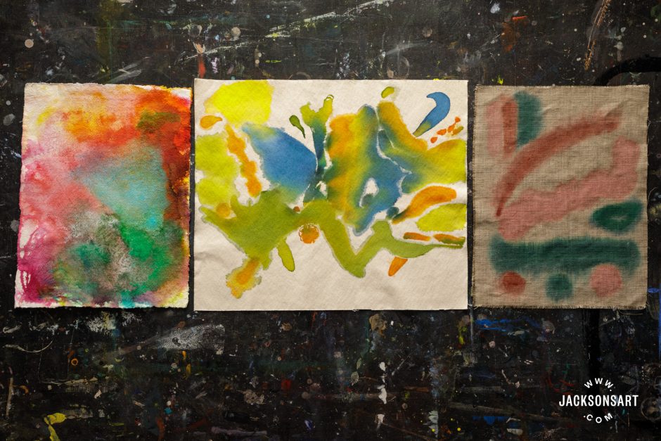 Acrylic Soak-Stain Painting: Preparation and Methods - Jackson's Art Blog